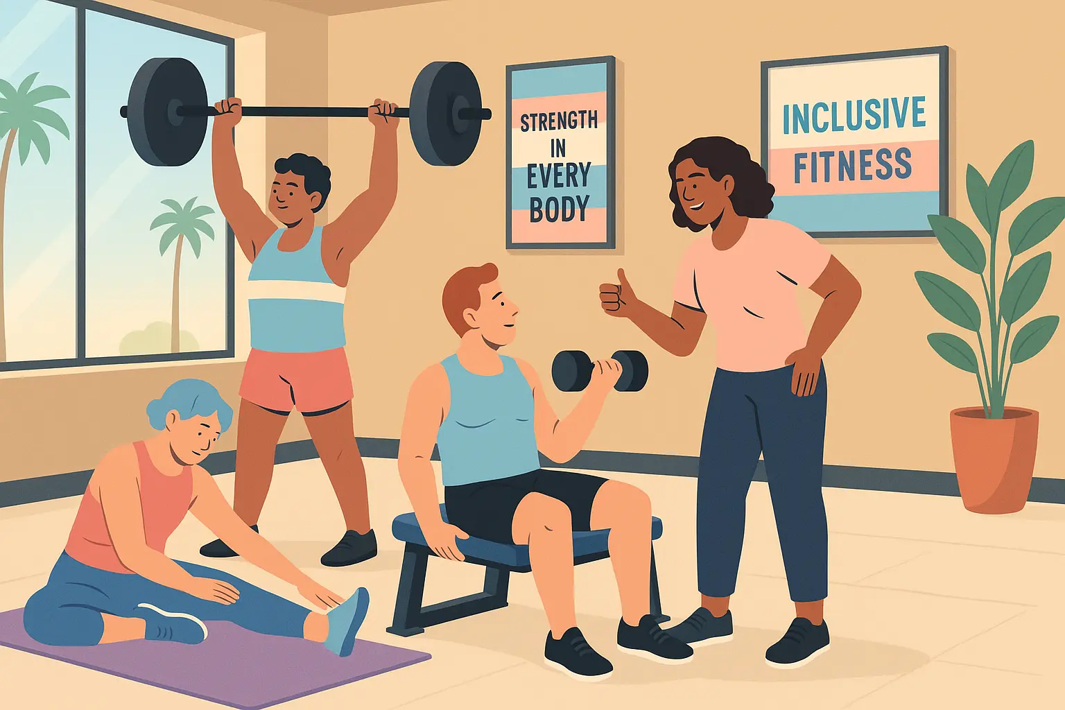 Trans-Friendly Gyms in California | Inclusive Fitness — Fiorry